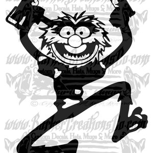 Oscar the Grouch - Gun - Munster - Monster Gun - Muppet Machine Gun ...