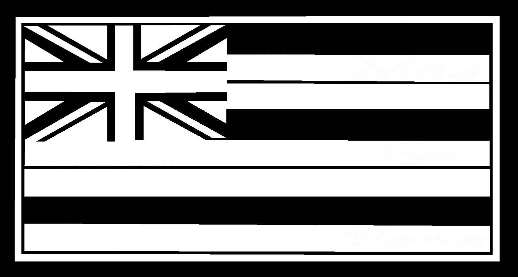 Hawaii Flag or Flag W/ Motto - HI Flag - Hawaii Motto - Ua Mau Ke Ea O ...