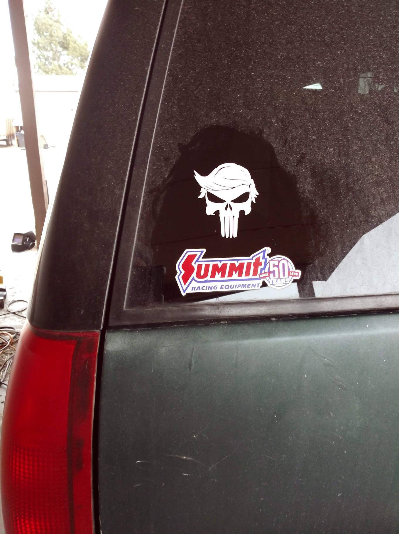 Trump Decal Trumpisher Punisher Trump Make America Great | Etsy