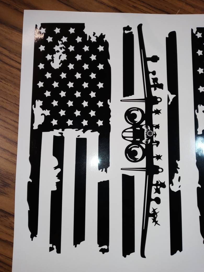 A10 Warthog Flag Decal USA Flag With A 10 Shark Mouth Decal | Etsy