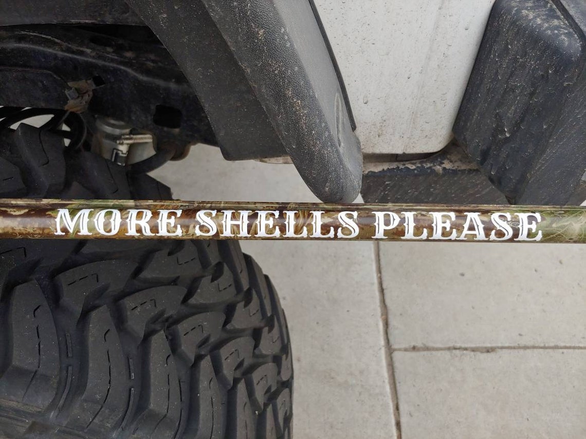 Custom Gun Barrel Shotgun Decal - Shot Gun Decal - 2 Decals RYE Font ...