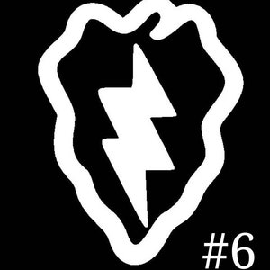 Military Patch Decals - US Army - Army Decals - Army Patch - Service ...