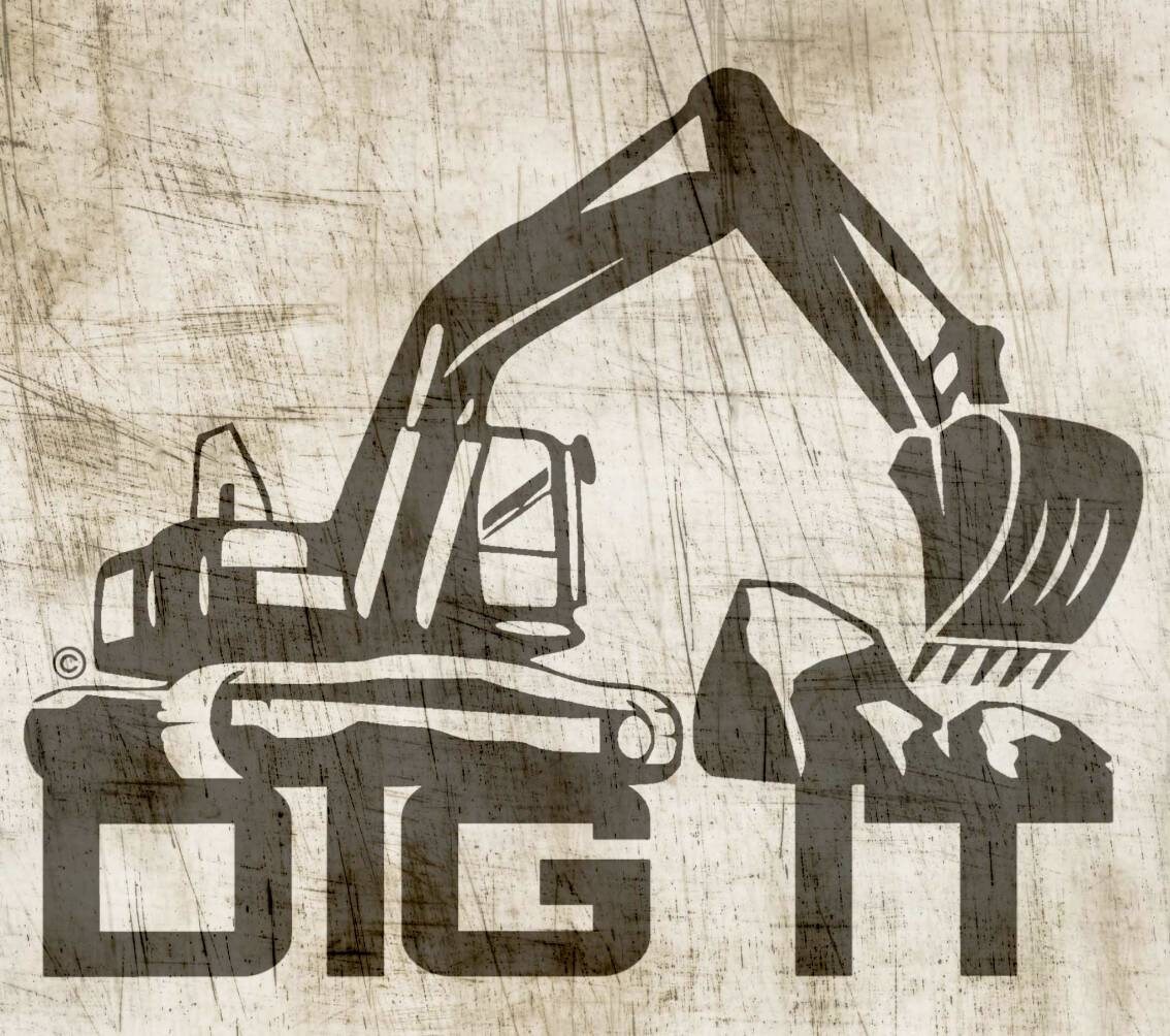 Dig It Excavator Decal Excavation Heavy Equipment Operator - Etsy