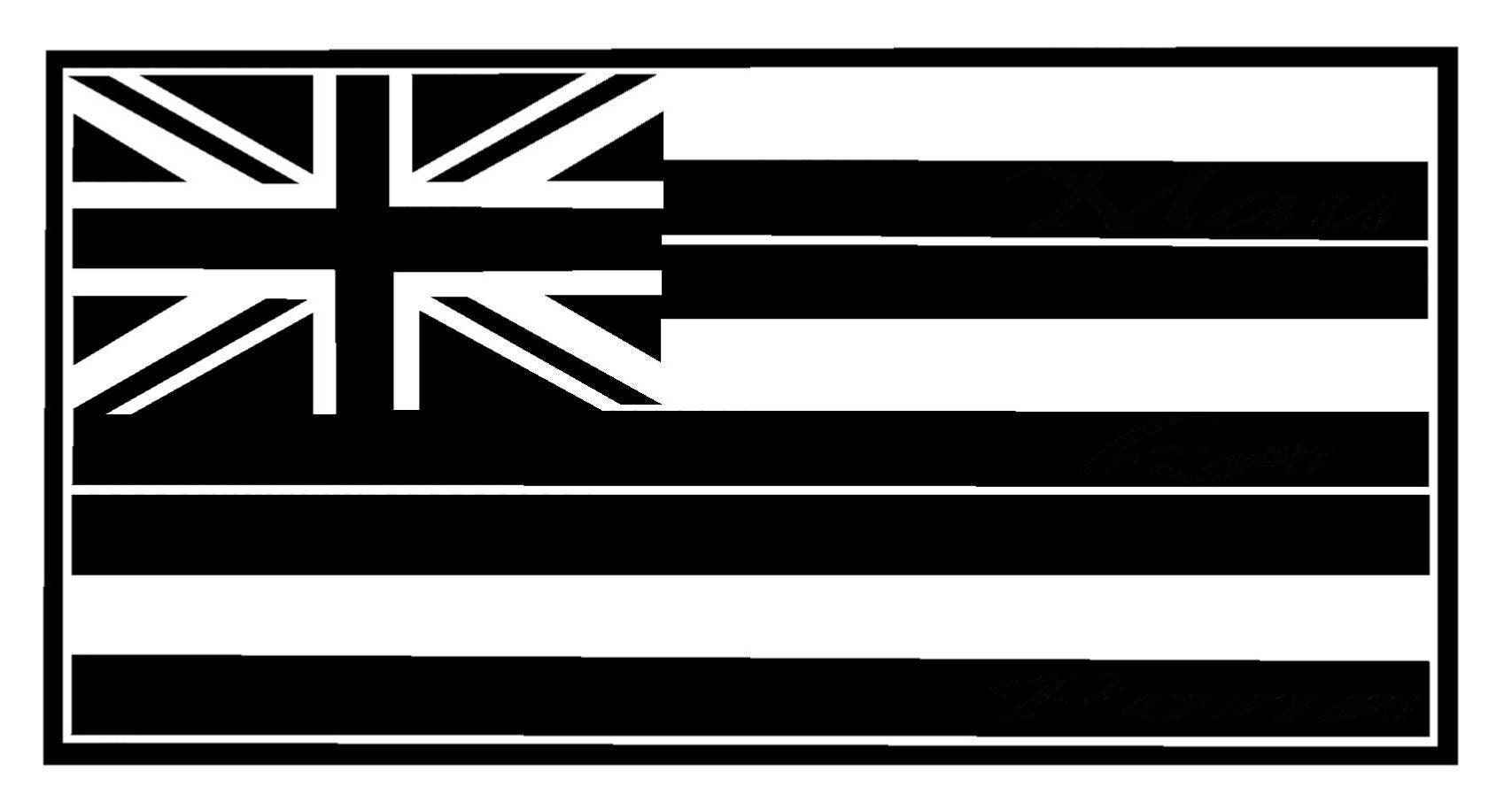 Hawaii Flag or Flag W/ Motto - HI Flag - Hawaii Motto - Ua Mau Ke Ea O ...