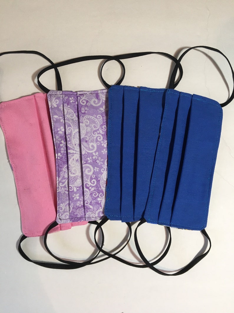 Handmade Ear Loop Mask Kids 3-8 Yrs Face Mask Trolls, Avengers, Aladdin ...