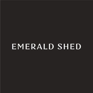 Emerald Logo Set Premade Hand Drawn Logo Interior - Etsy
