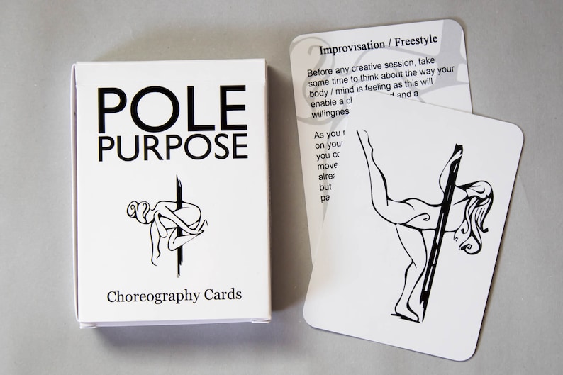 Choreography Cards for Pole Dancers - Etsy