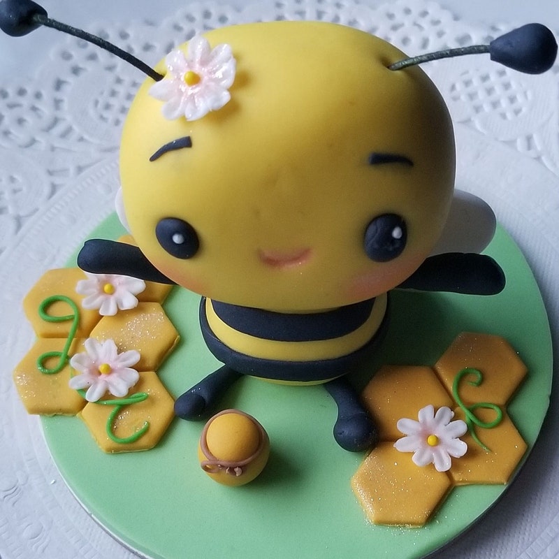 Fondant Bumble Bee - Etsy