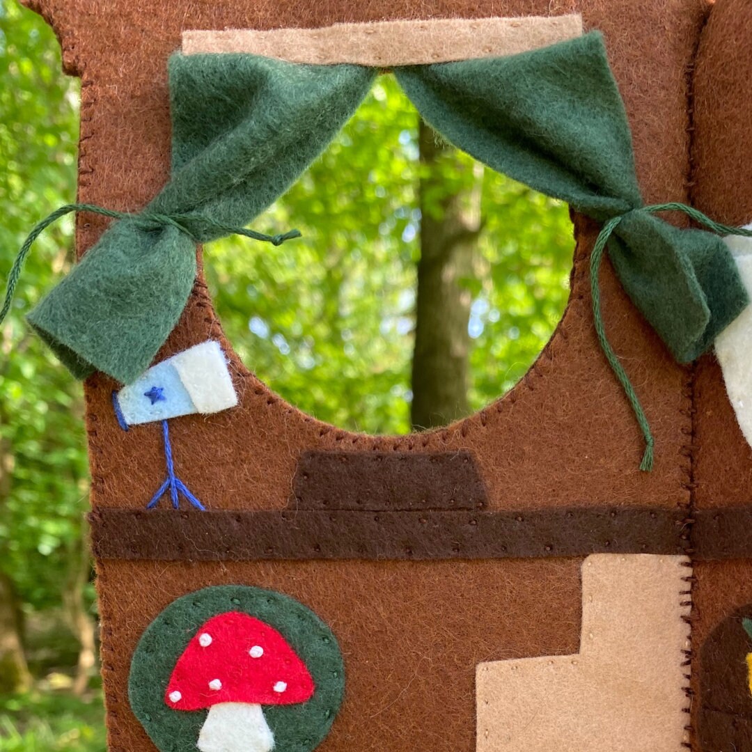 Felt Mouse & Clock House PDF Sewing Pattern Hand Sewn Felt Gifts ...