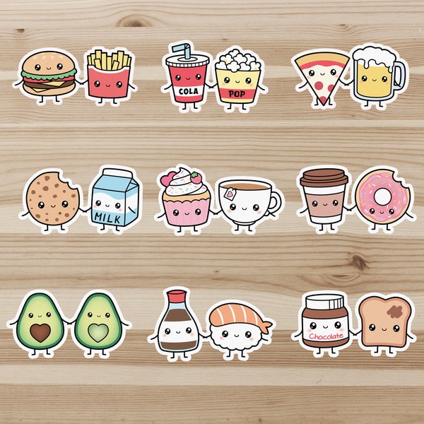 Food Stickers - Etsy