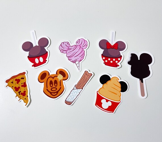 Disney Snack Stickers | Etsy