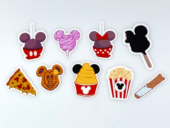 Disney Snack Stickers - Etsy