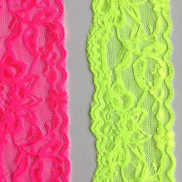 Yellow Lace Fabric - Etsy UK