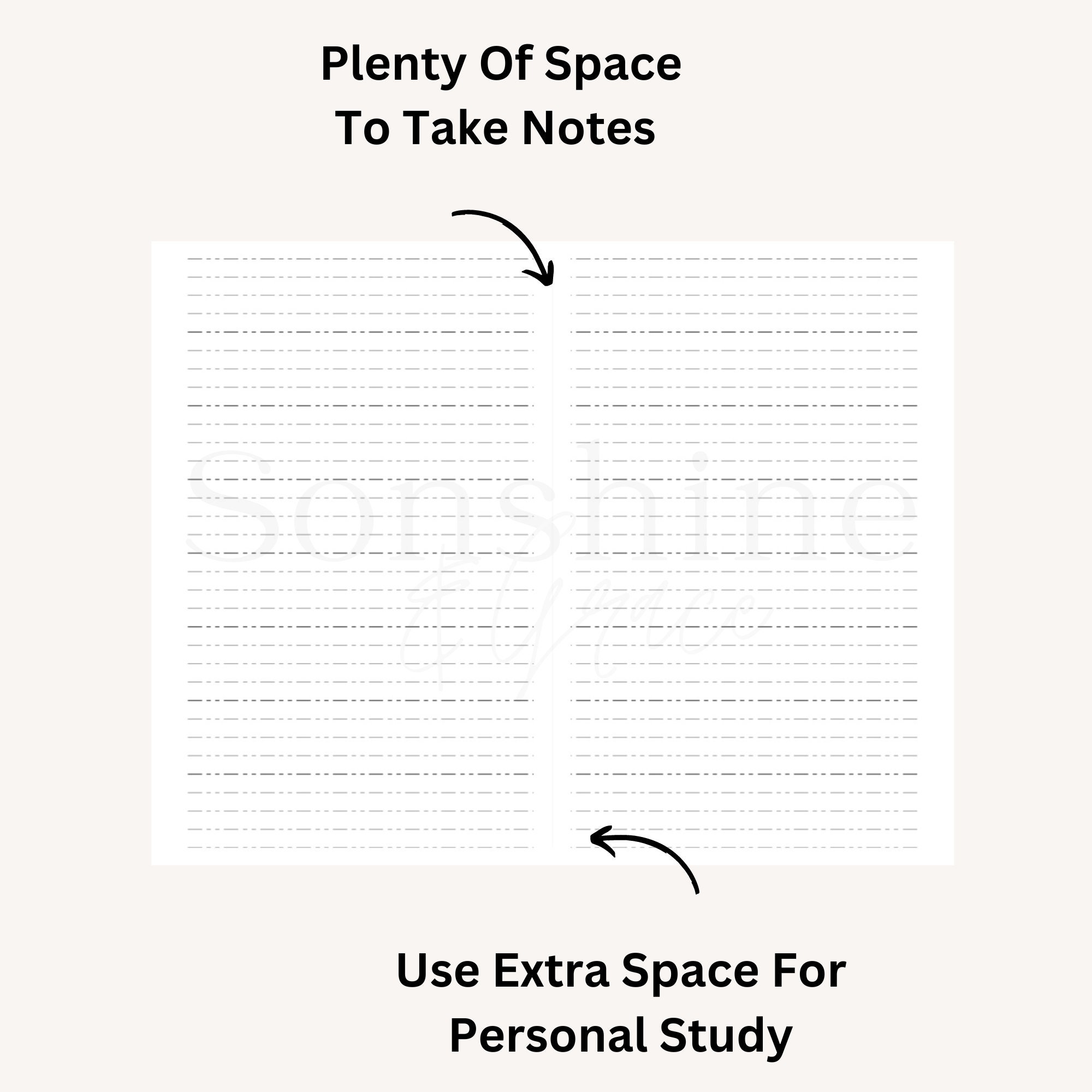Sermon Notes, Church Notes, Worksheet, Bible Study, Printable, Digital ...