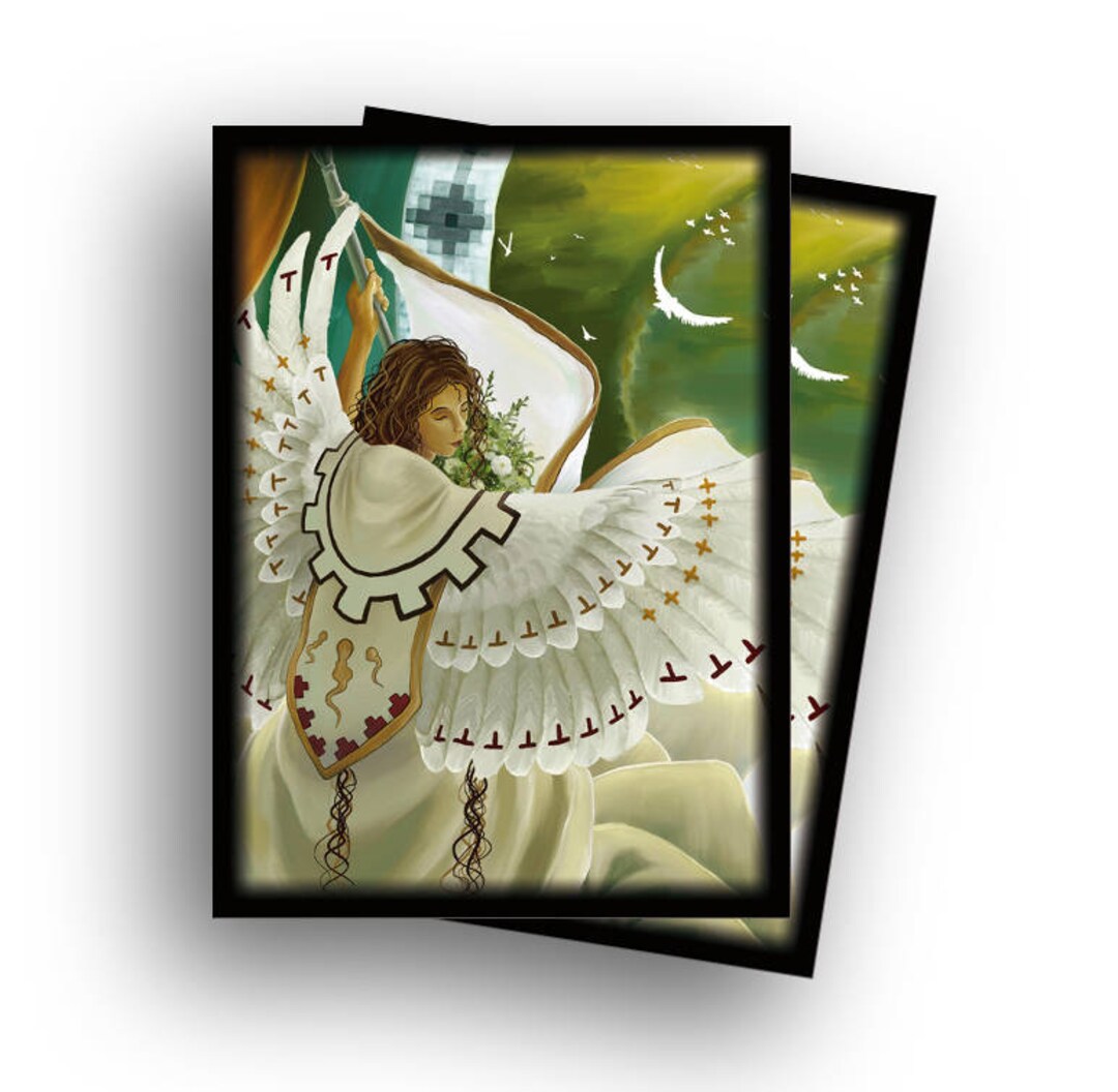 Angel Card Sleeves 01 60 Sleeves - Etsy