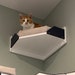 Wally Corner Plus Wall Mounted Cat Corner Shelf With a - Etsy