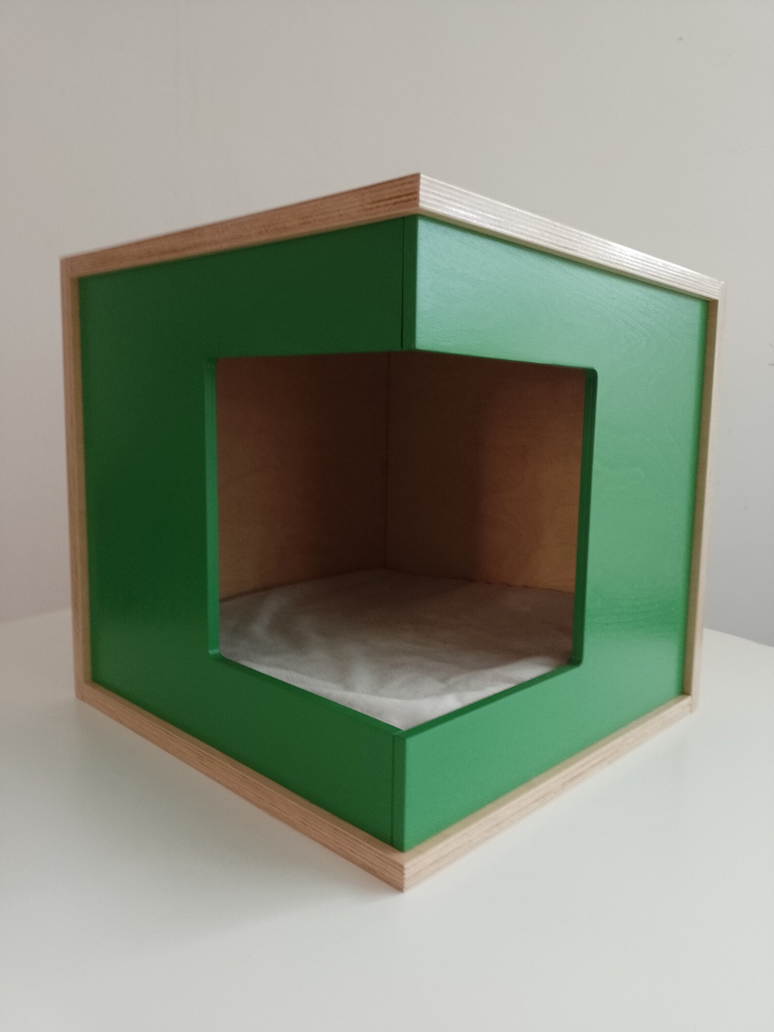 Wally Cornerbox, Cat Shelf, Cat Box, Wall Mounted Cat Bed, Wood Cat ...