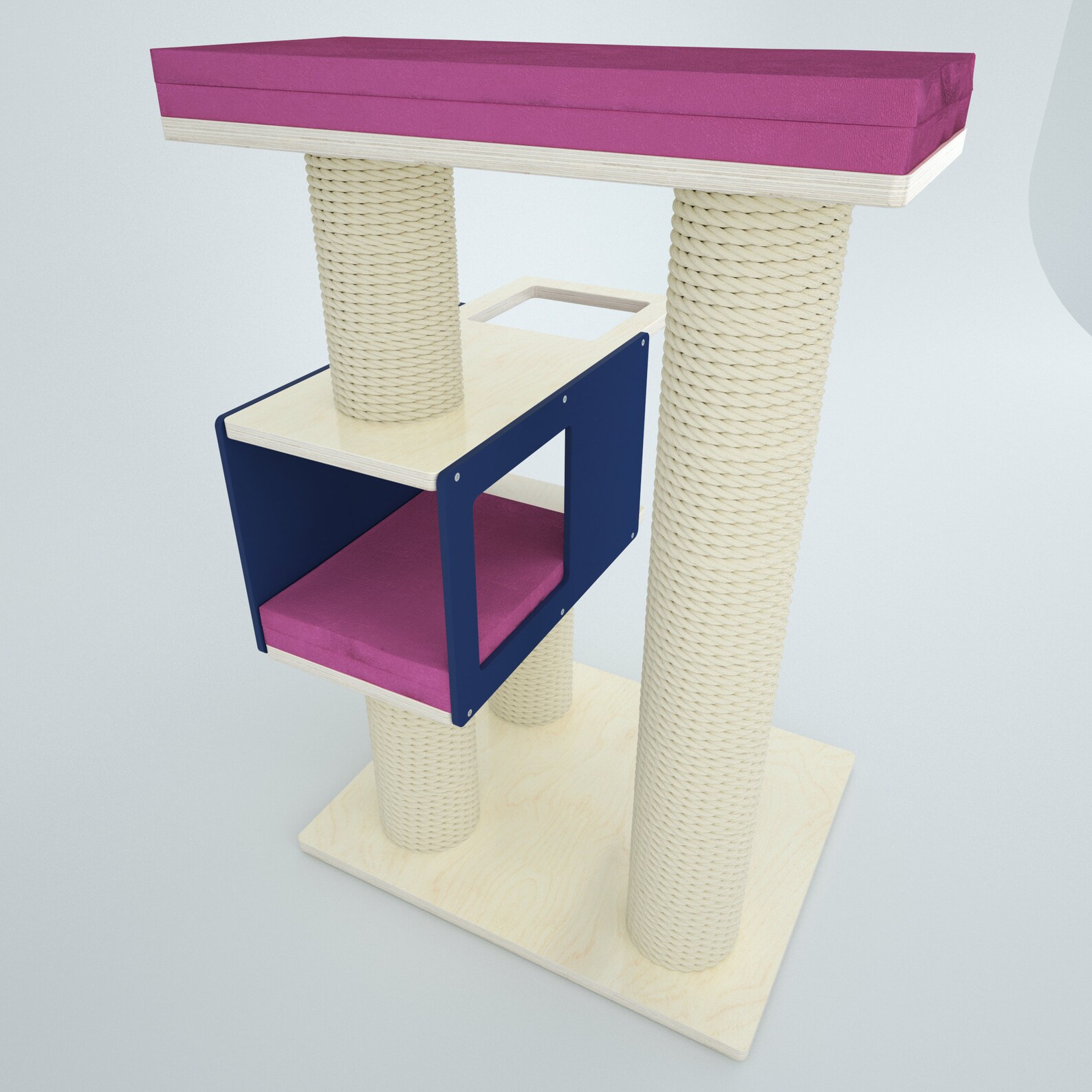 Floory Rook Cat Tree Cat Tower Cat Scratching Post Cat - Etsy