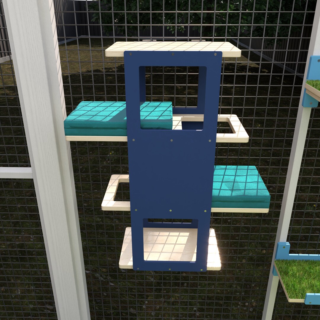Catio Stacker - Multilevel Cat Outdoor Shelf - Etsy