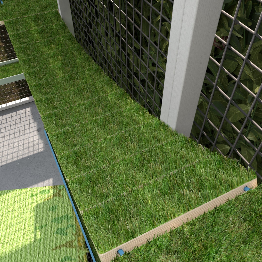 Catio Widebridge, Outdoor Cat Bridge With Wide Slats (solo - 1-step ...