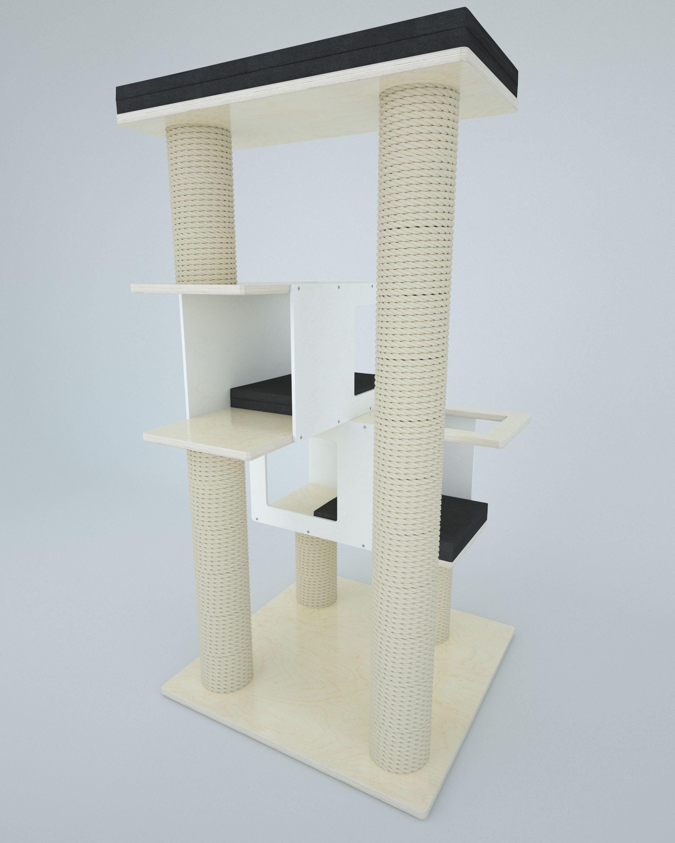 Floory Bastion - Cat Tree for Chonks or Larger Cats, Cat Scratcher, Cat ...