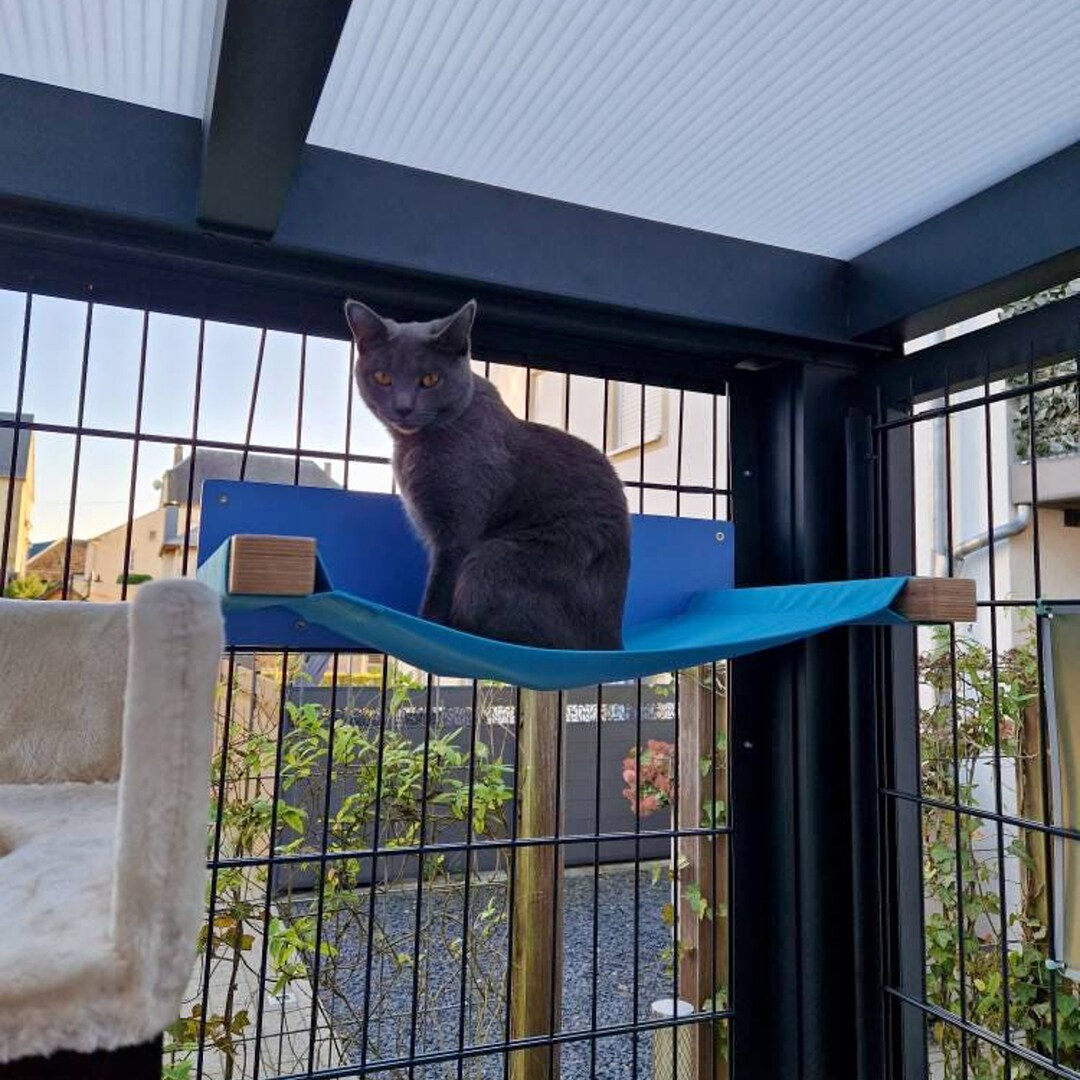 Catio Bigcat Cot - Outdoor Cat Hammock for Medium and Large Cats - Etsy