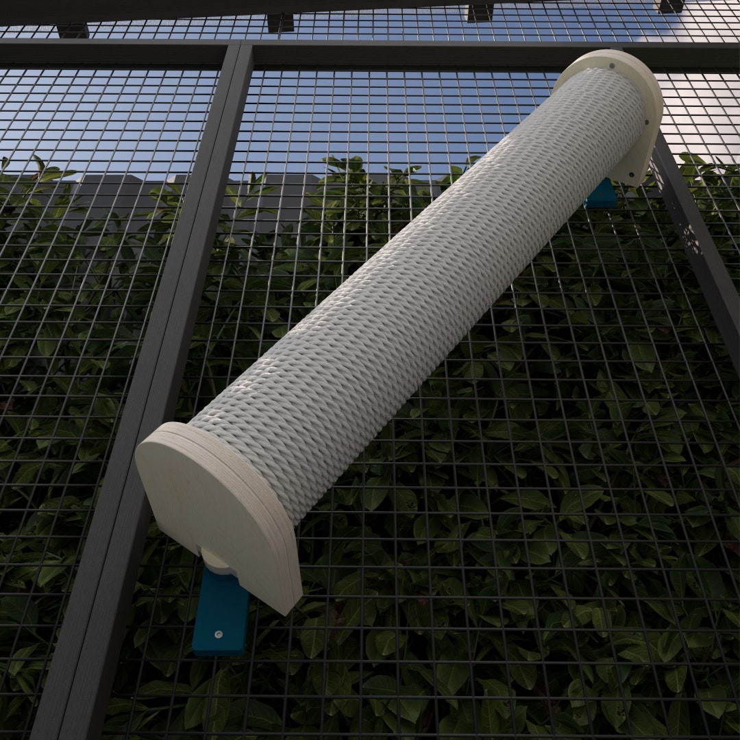 Catio Chonk Scratching Post Angle - Outdoor Large Cat Leaning / Angled ...