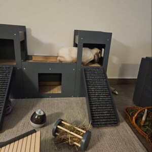Nibbler Castle, Bunny Rabbit Playground, Hideout, Toy, Rabbit Hideaway ...