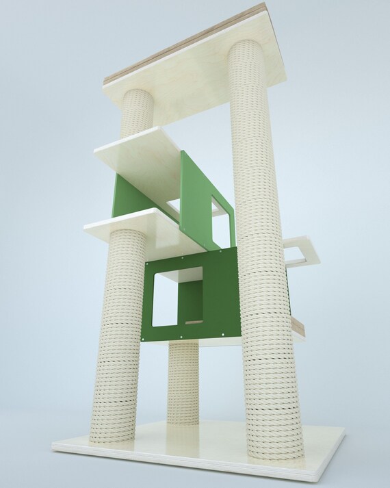 Floory Bastion Cat Tree for Chonks or Bigger Cats Cat - Etsy