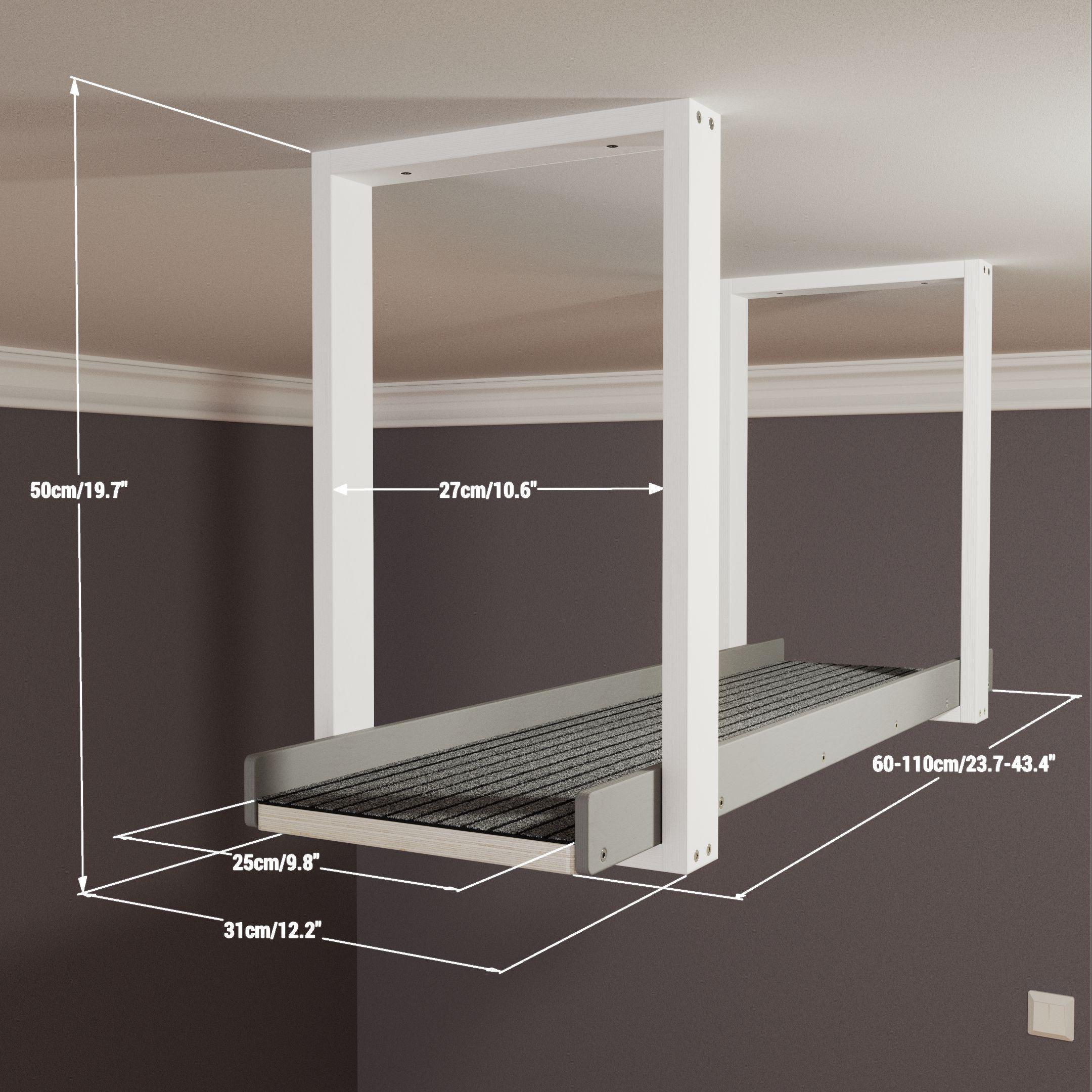 Wally Skyway - Ceiling-mounted Cat Shelf, Feline Highway, Walkway - Etsy