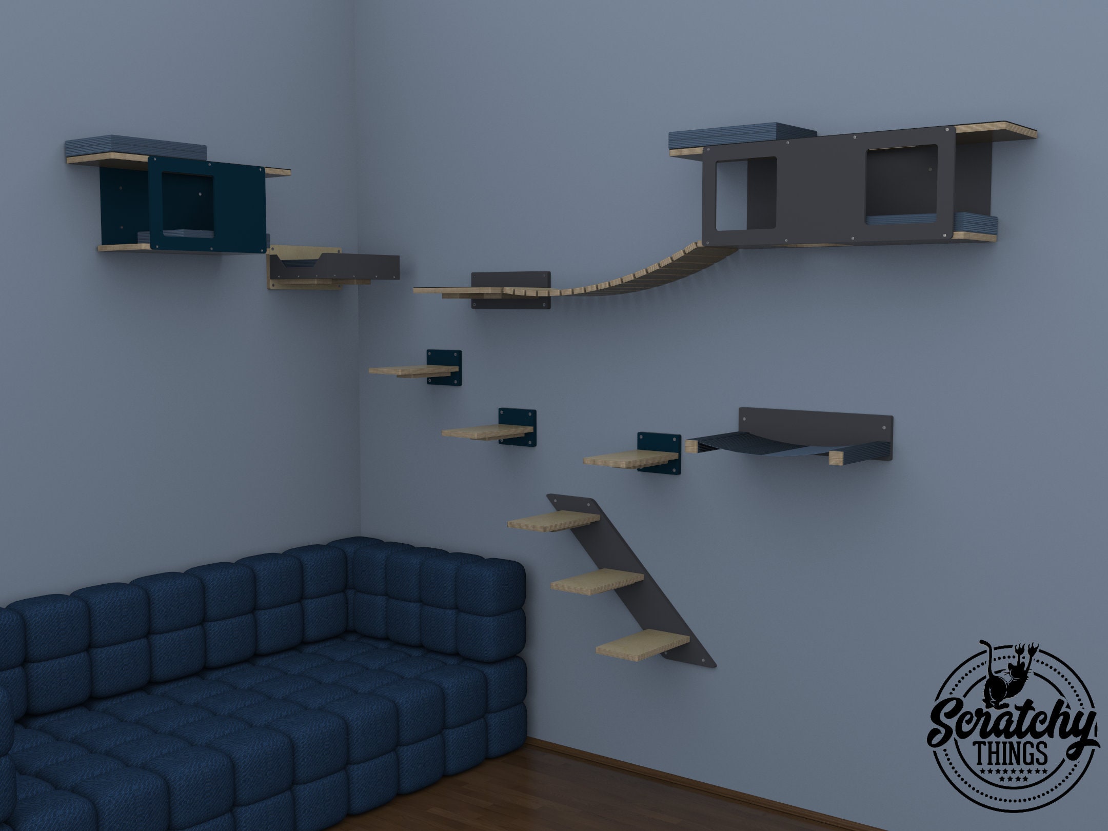 Slightly Less Big Corner Bundle Wally 1-step 3-step Cot - Etsy