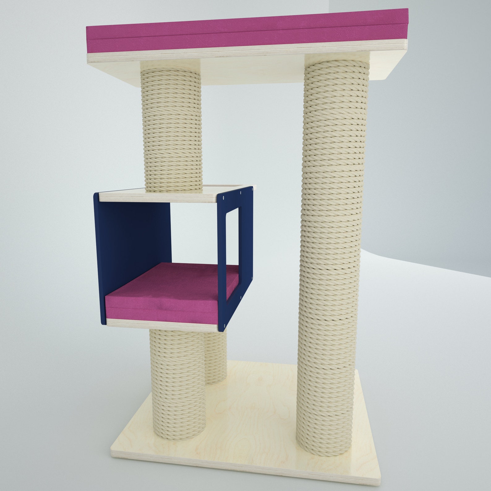 Floory Rook Cat Tree Cat Tower Cat Scratching Post Cat - Etsy