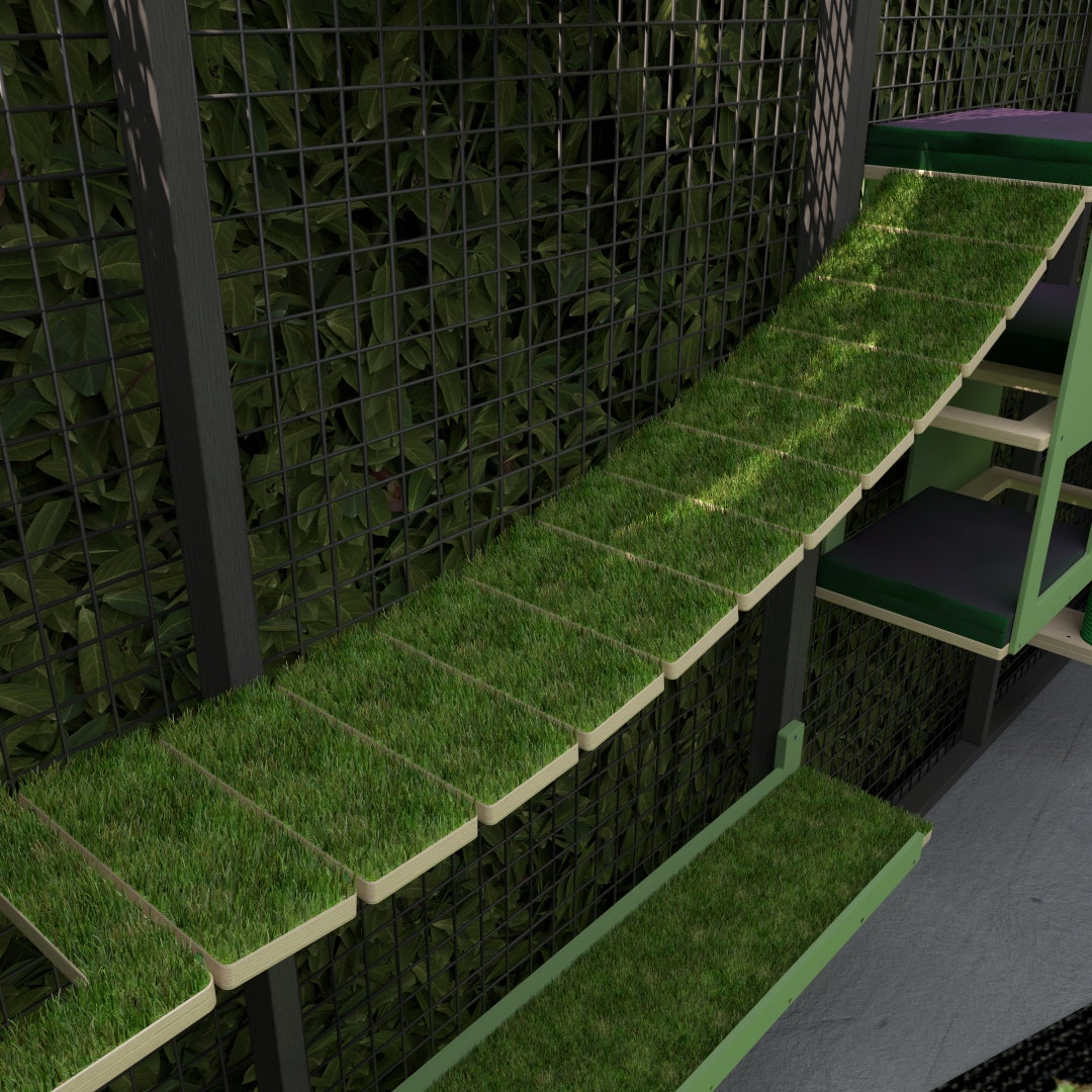 Catio Widebridge, Outdoor Cat Bridge With Wide Slats (solo - Solo Mount ...