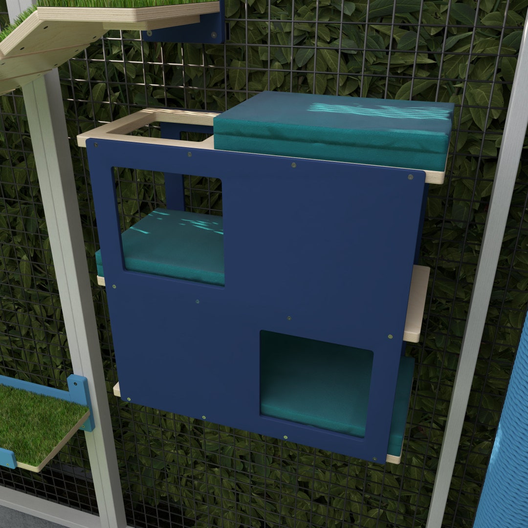 Catio Loft - Outdoor Multilevel Cat Shelf - Etsy