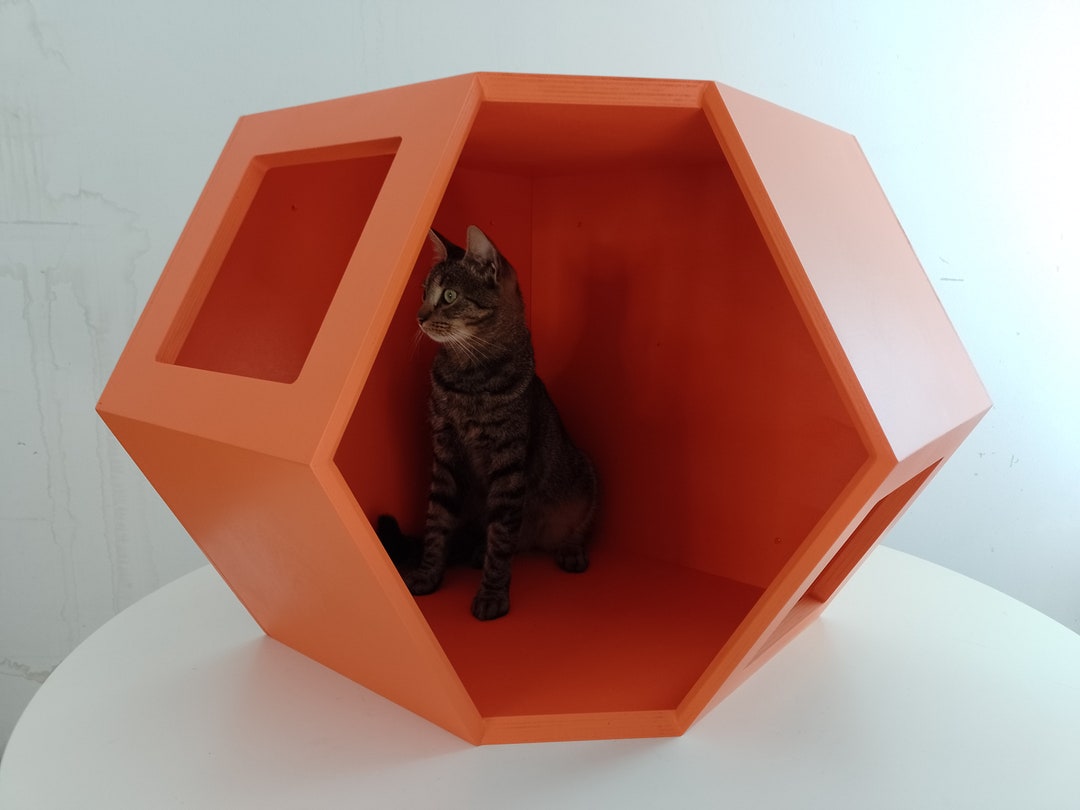 Wally Hex Corner 30, Honeycomb Cat House, Cat Climbing Shelf, Cat Perch ...