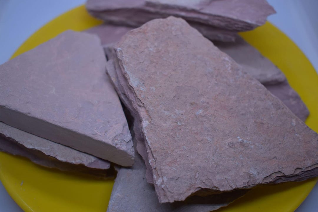 Pink Shale Stone - Etsy