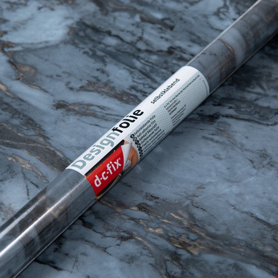 D-c-fix Sticky Plastic Self Adhesive Vinyl Wrap BLUE GREY GOLD | Etsy