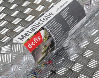 D-c-fix Sticky Plastic Self Adhesive Vinyl Wrap SILVER CHECKER - Etsy UK