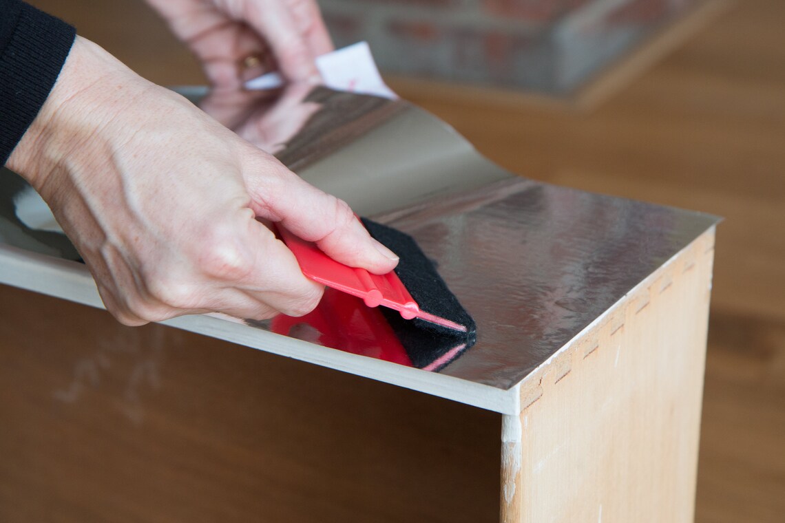 D-C FIX METTALIC Chrome Silver Self Adhesive Vinyl Film Wrap - Etsy UK