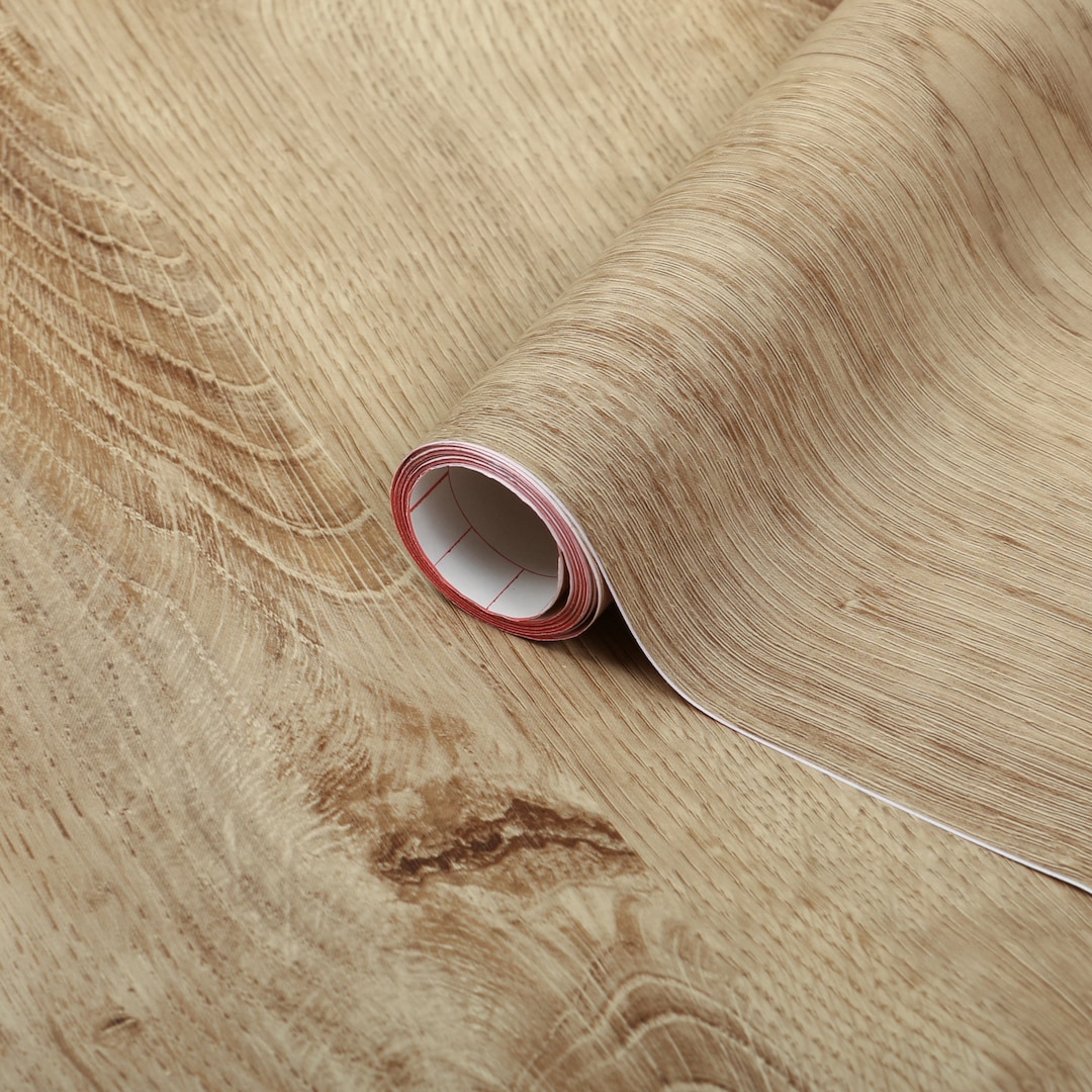 D-c-fix Sticky Plastic Self Adhesive Vinyl Wrap Ribbeck Oak Wood 67.5cm ...