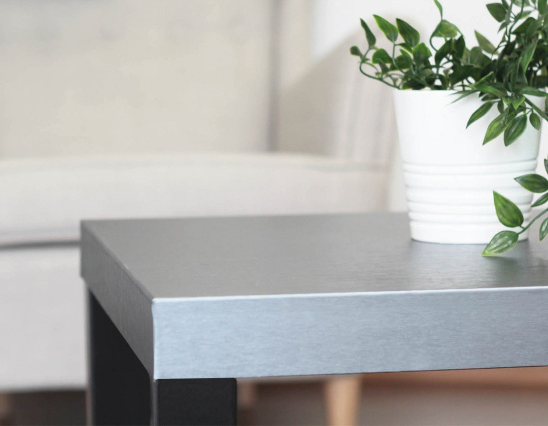 PLATINO D-c-fix Sticky Back Plastic Self Adhesive BRUSHED STEEL ...