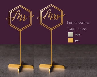 Table Number wedding Table Numbers gold Table Numbers With - Etsy