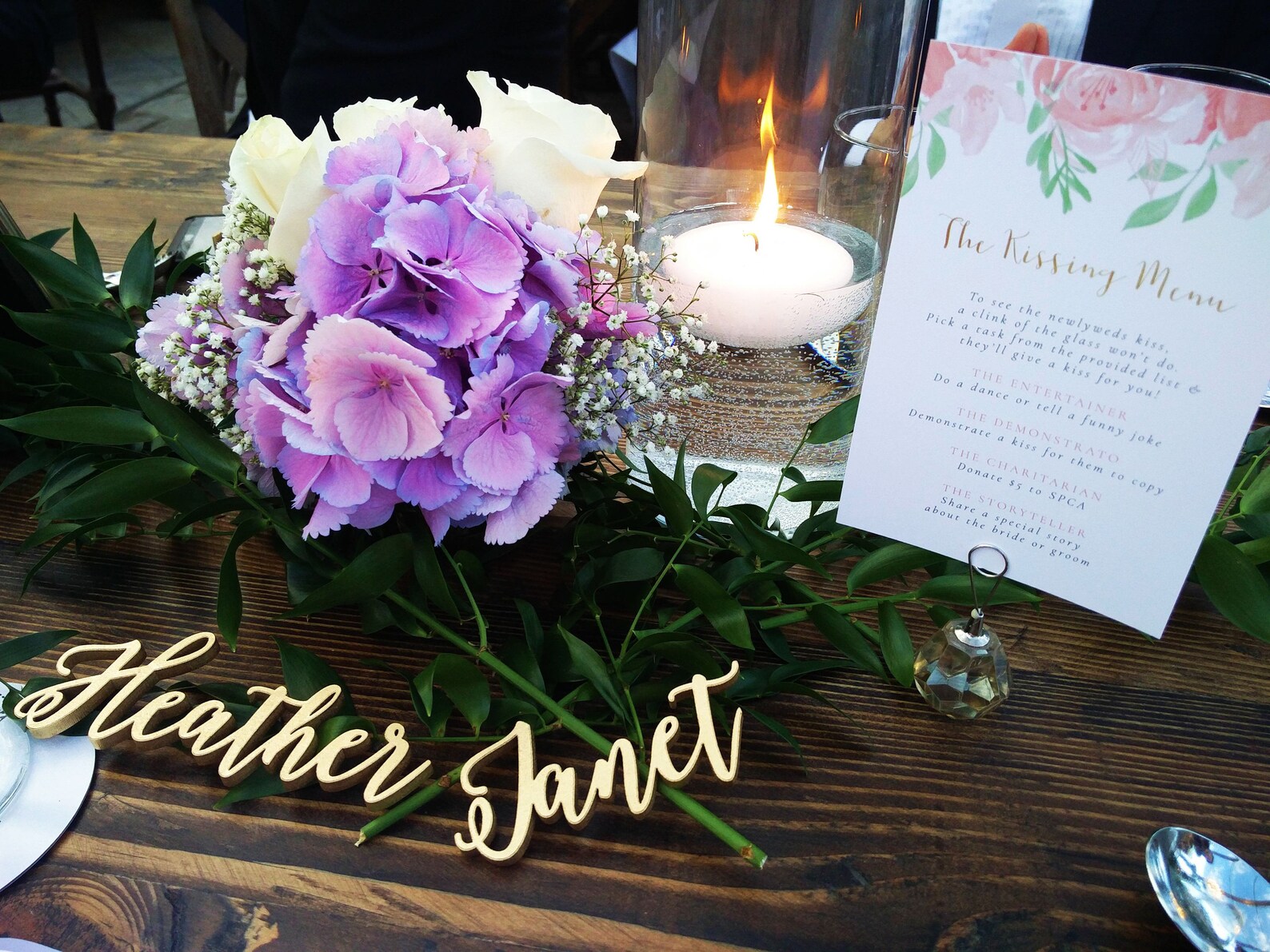 Wedding Place Card, Laser Cut Names. Wedding Place Names, Table Name ...