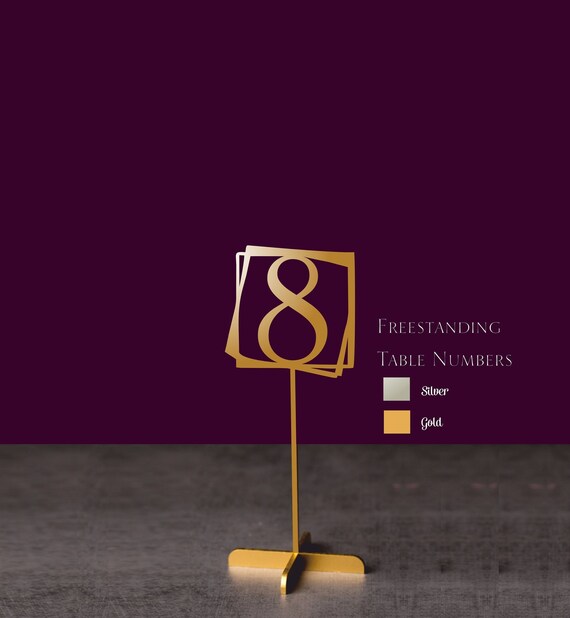 Table Numbers.wedding Table Numbers.table Numbers.gold Table | Etsy