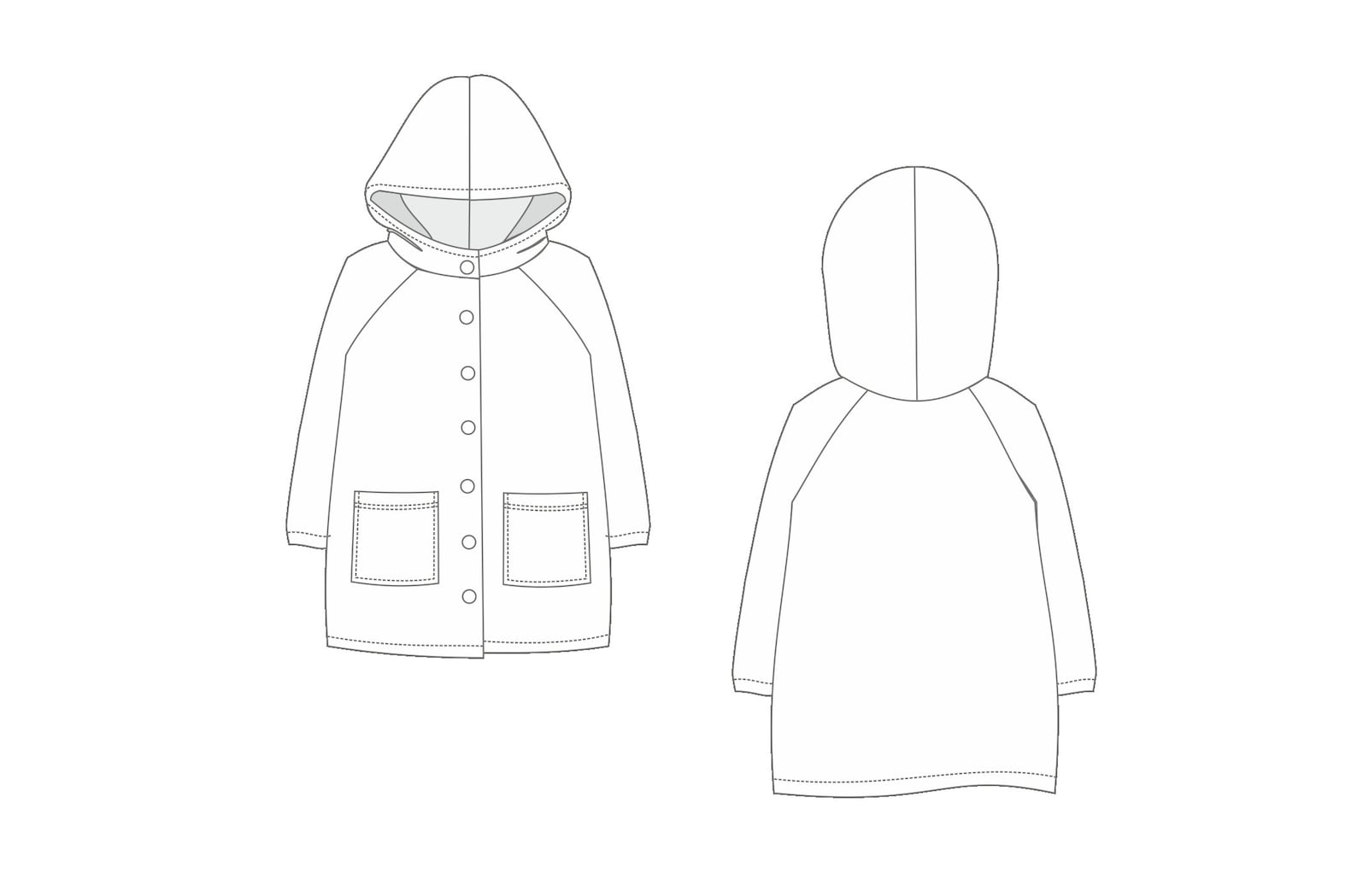 Jacket, Pdf Sewing Pattern, 0 to 5 Years - Etsy