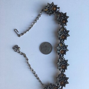 Vintage Gorgeous Signed Florenza Necklace With Watermelon Aurora ...