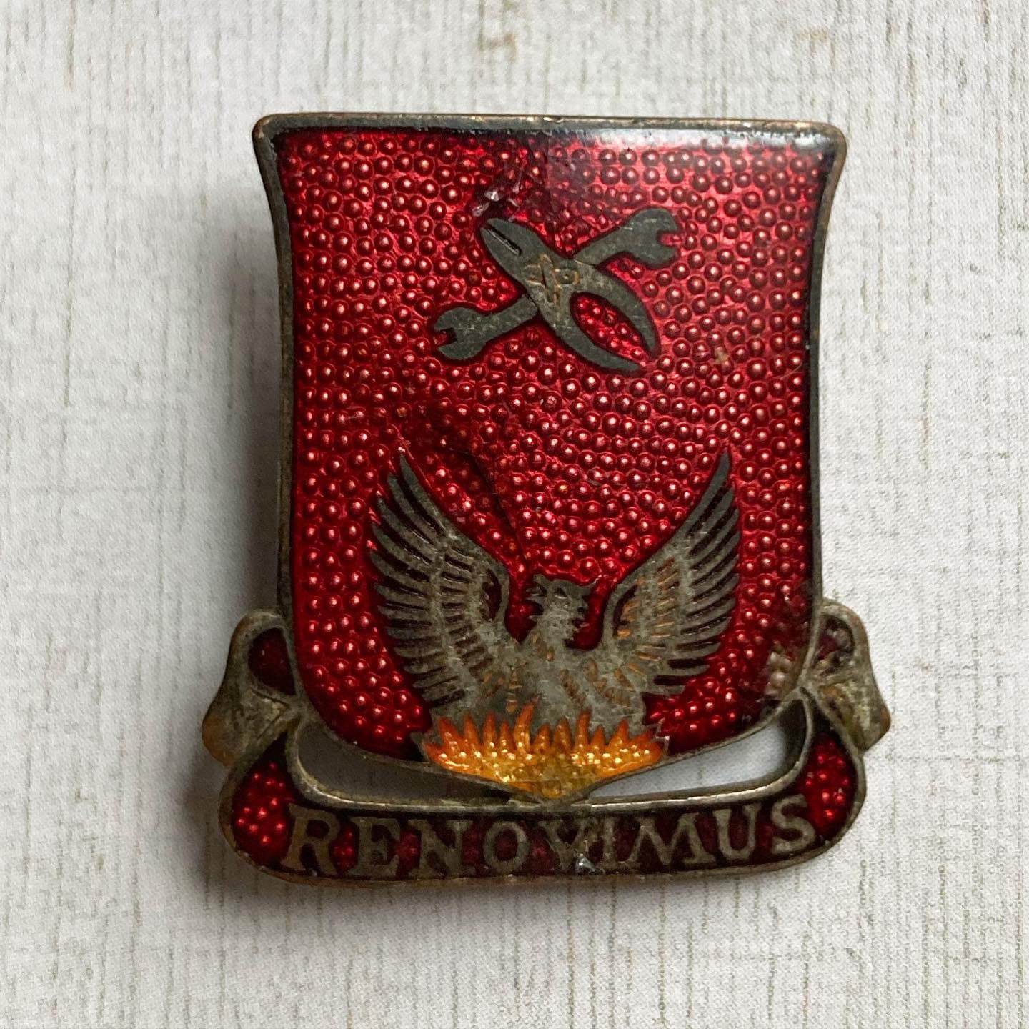 WW2 US Army 80th Ordnance Battalion Unit Renovimus Pin/badge - Etsy