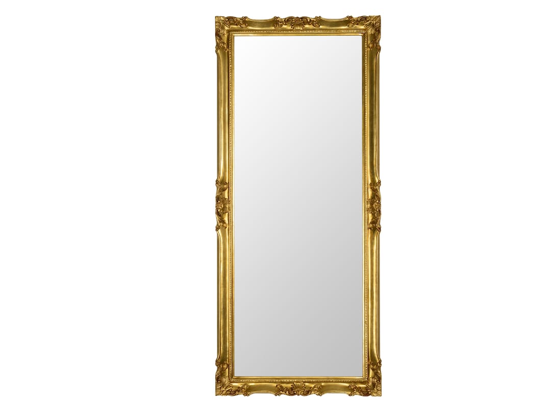 Wall Mirror Antique French Style Gold Leaf - Made in Italy - Baroque ...