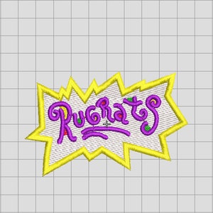 Rugrats Embroidery Pack 8 Designs - Etsy