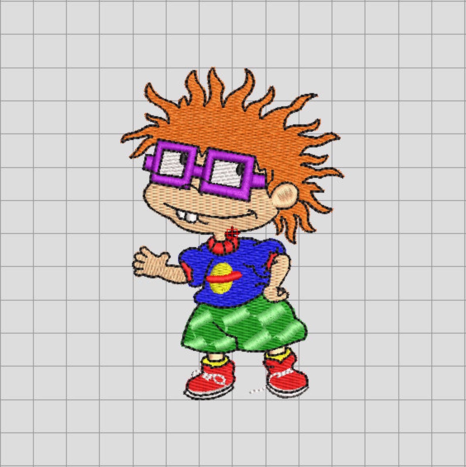 Rugrats Embroidery Pack 8 Designs - Etsy